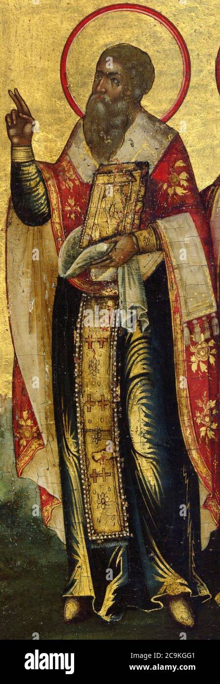 James the Just - icon Stock Photo - Alamy