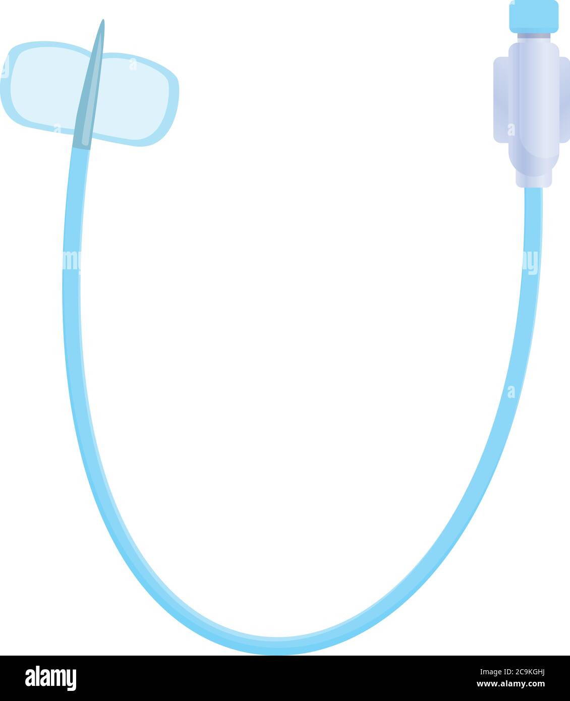 Catheter icon. Cartoon of catheter vector icon for web design isolated ...