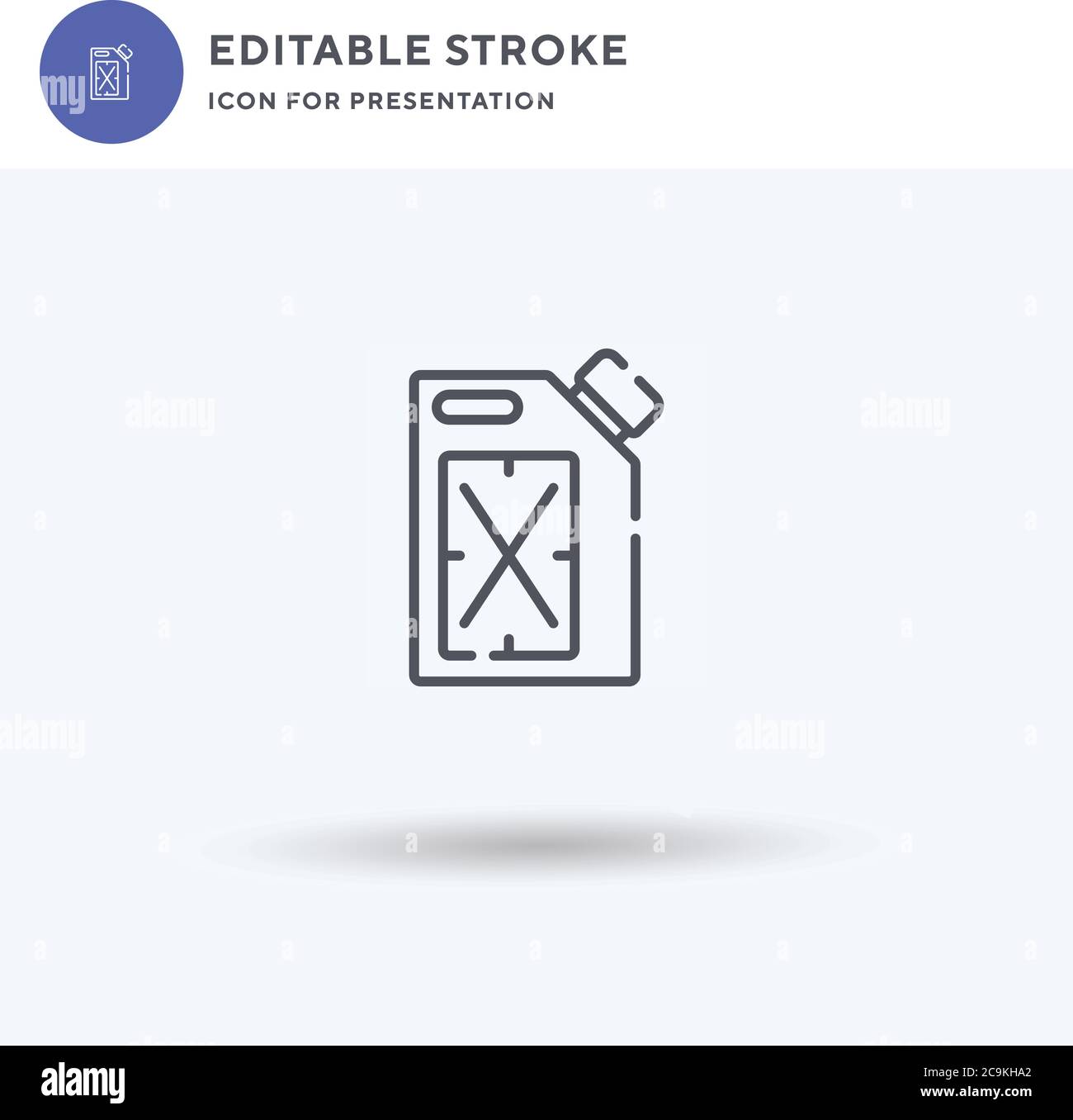 Container icon vector, filled flat sign, solid pictogram isolated on ...