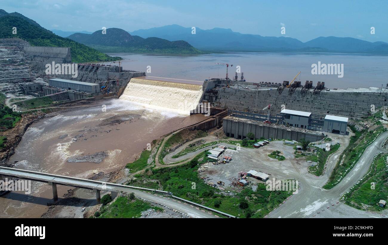 Grand ethiopian renaissance dam hi-res stock photography and images - Alamy