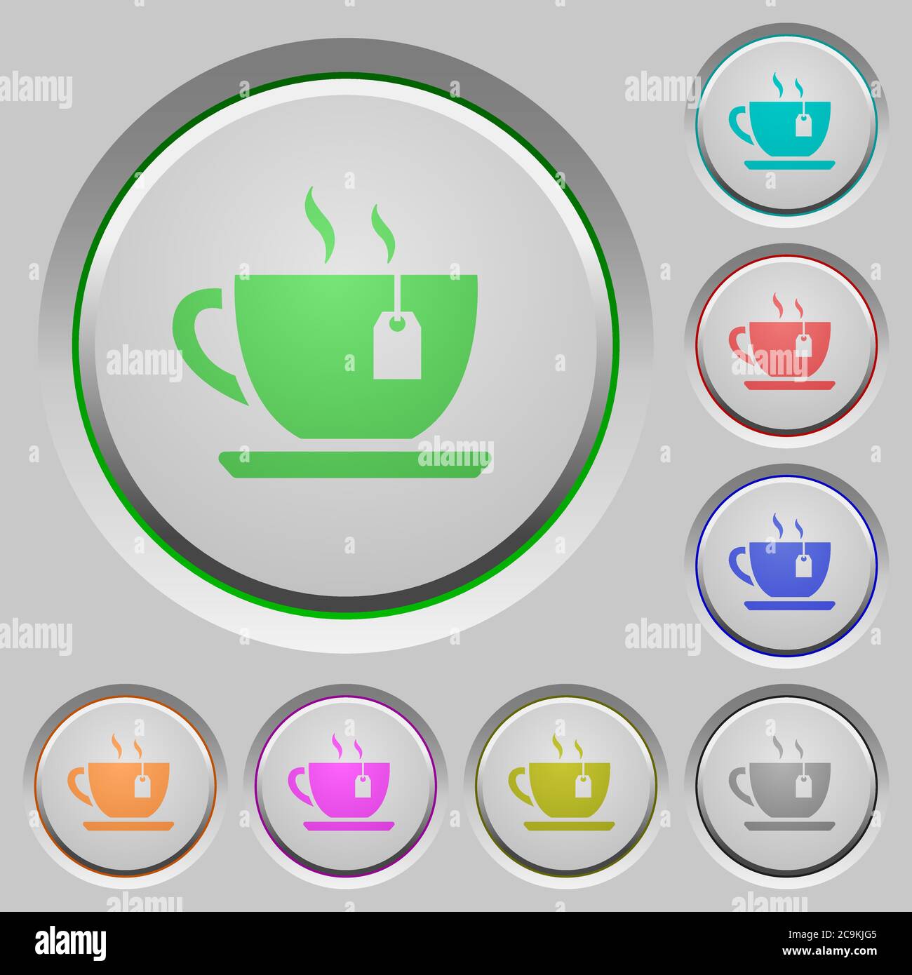 Purple teabag Stock Vector Images - Alamy