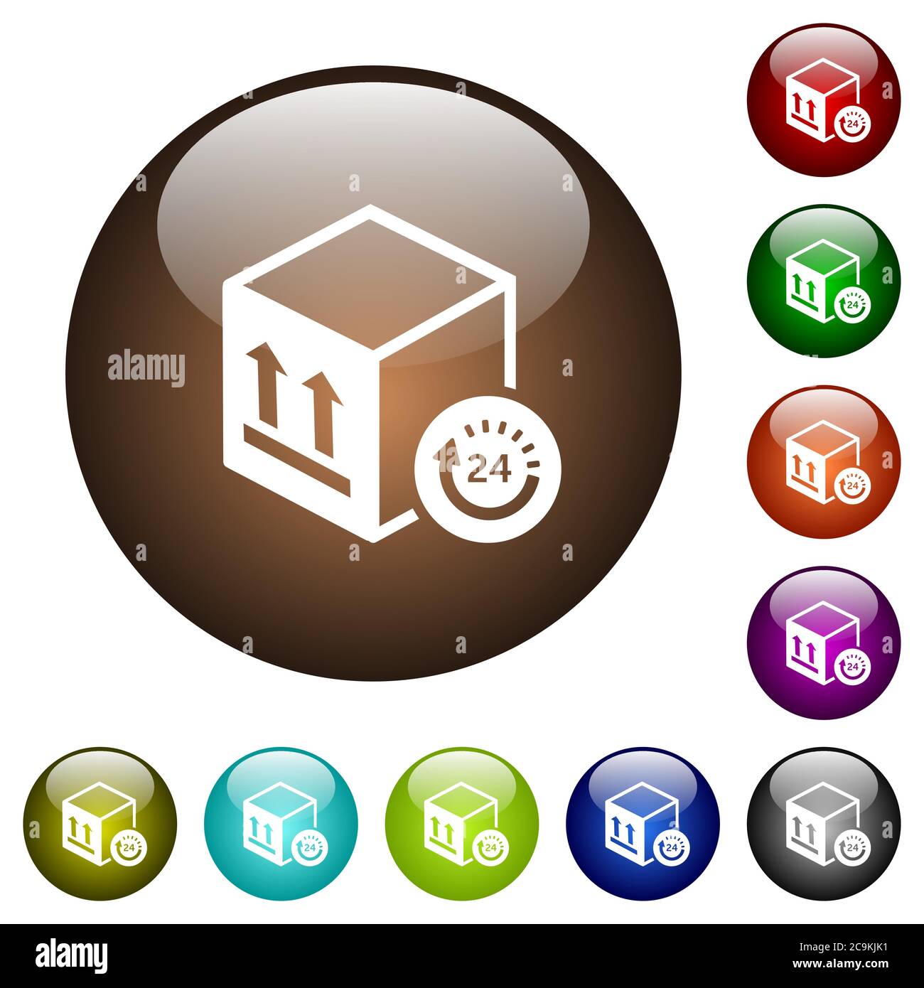 Symbols on side cardboard box hi-res stock photography and images - Alamy