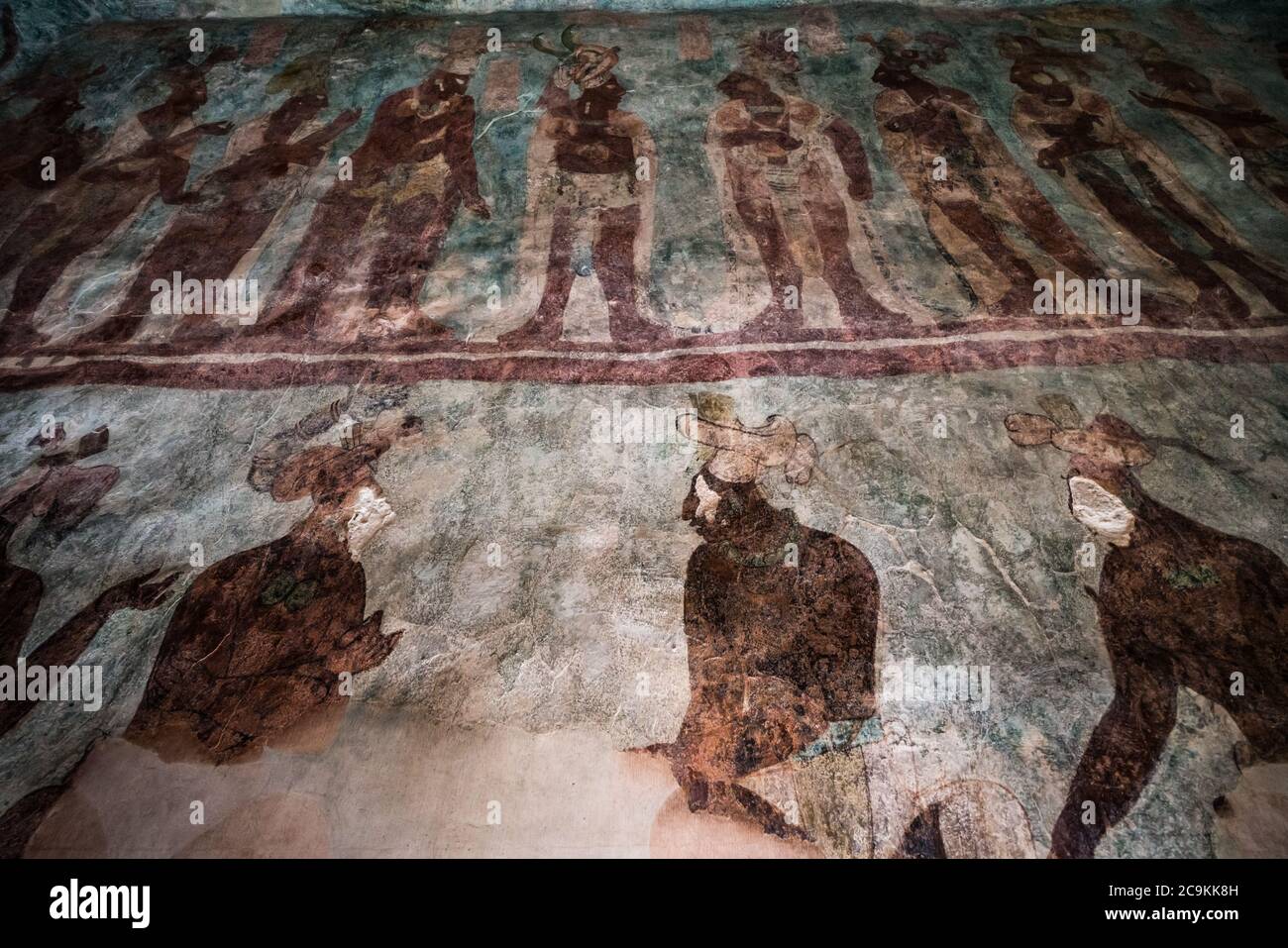 Bonampak mural hi-res stock photography and images - Alamy