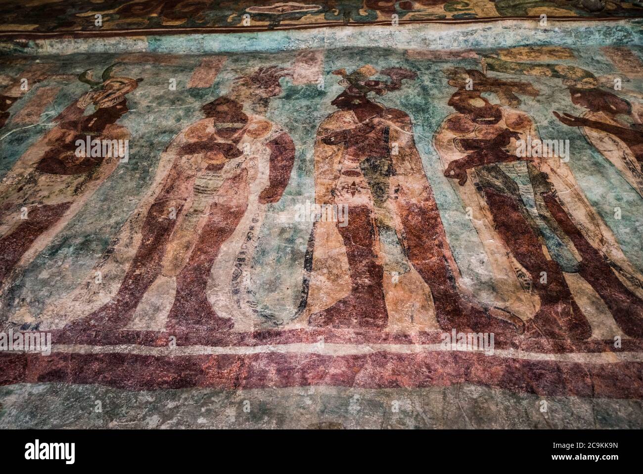 Bonampak mural hi-res stock photography and images - Alamy