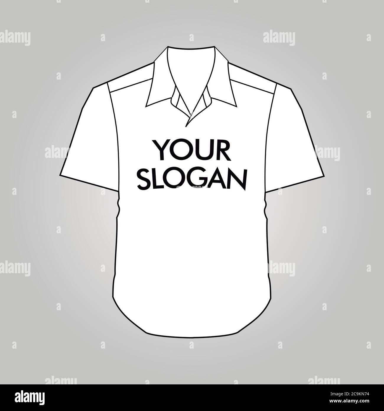 Front T-shirt Template Vector Design, Eps 10 Illustration Stock Vector ...