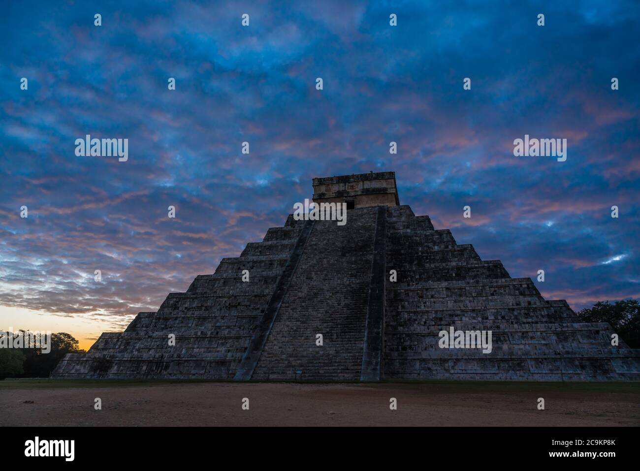 El Castillo or the Temple of Kukulkan is the largest pyramid in the ...