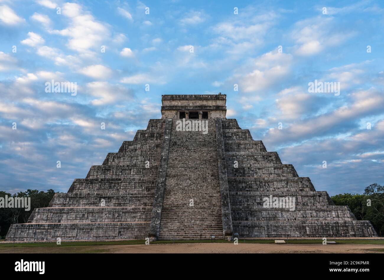 El Castillo or the Temple of Kukulkan is the largest pyramid in the ...