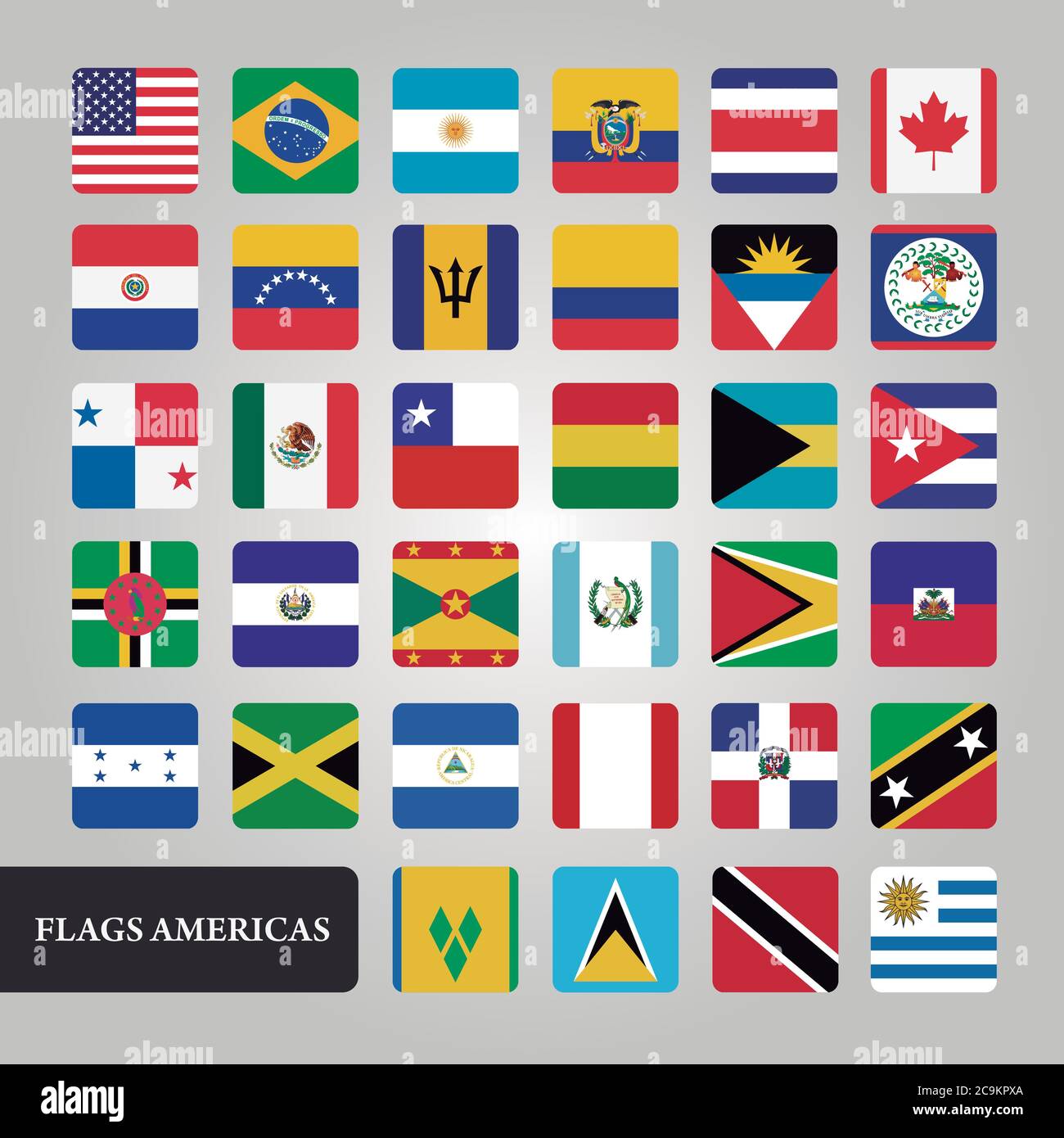 Vector flags of the world Stock Vector Image & Art - Alamy