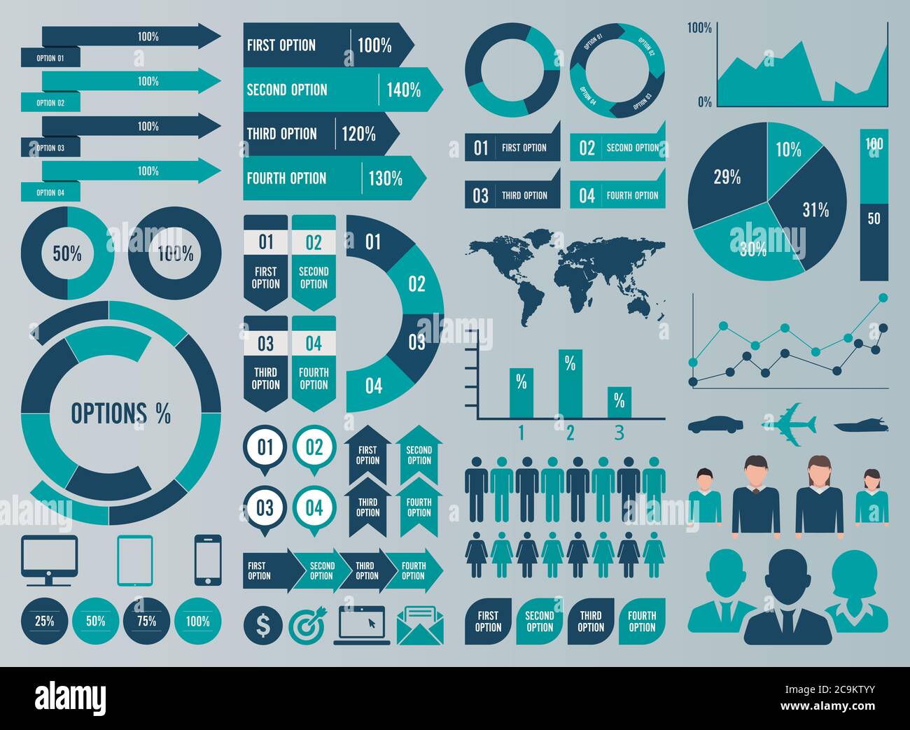 Infography Stock Vector Images - Alamy