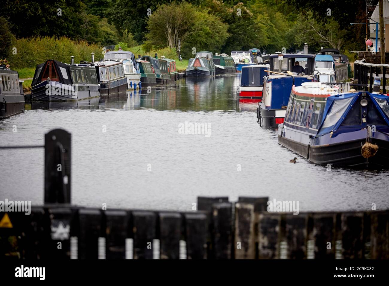 Liverpool To Leeds Canal in Wheelton, Chorley. Lancashire. pretty ...