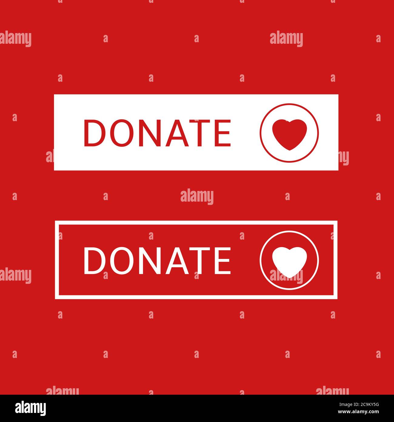 Donate here sign Stock Vector Images - Alamy