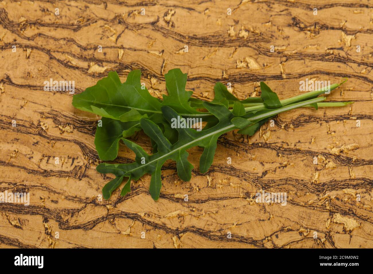 Green fresh ripe Rocket leaves Stock Photo - Alamy