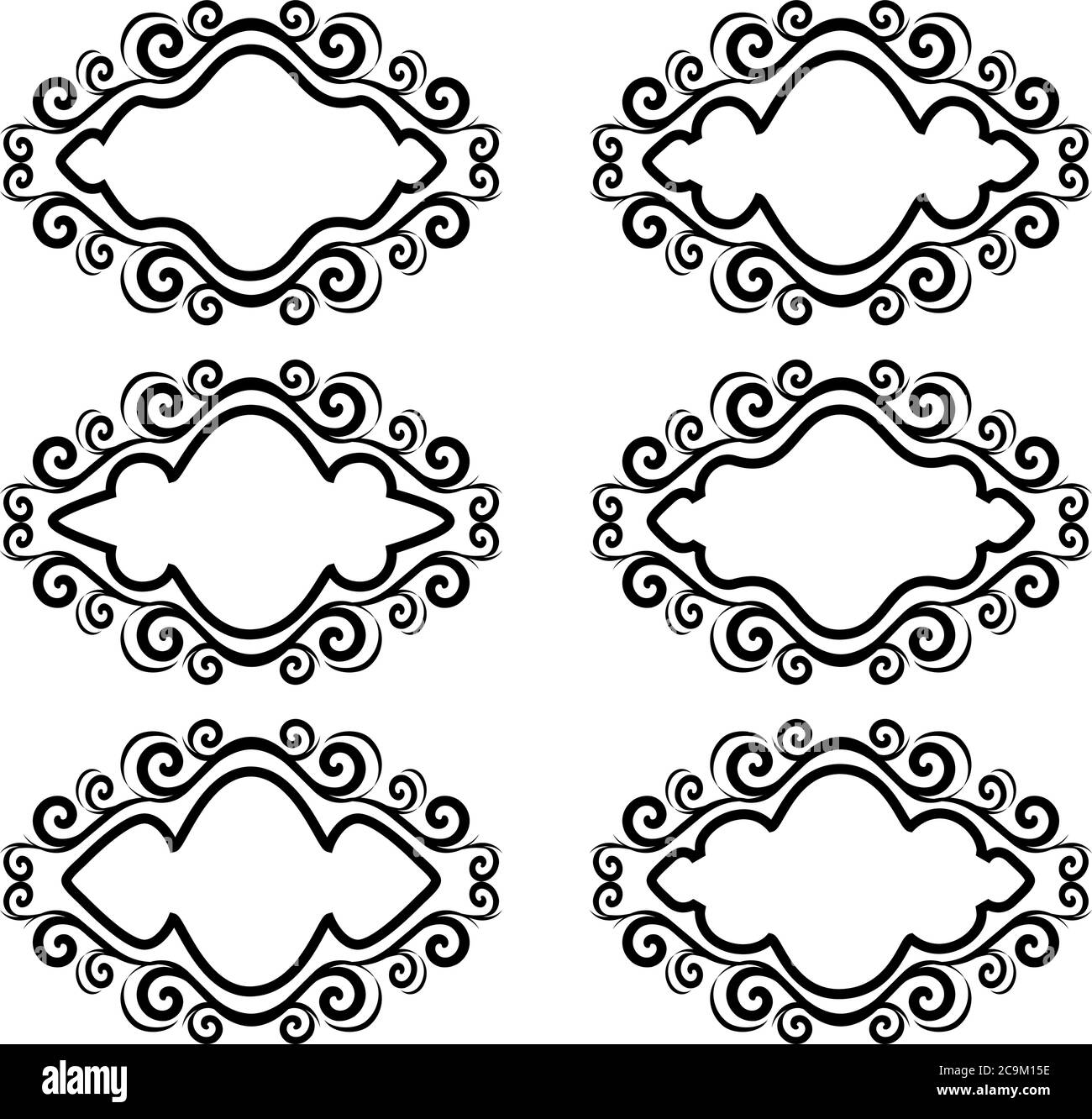 Ornate frames hi-res stock photography and images - Alamy