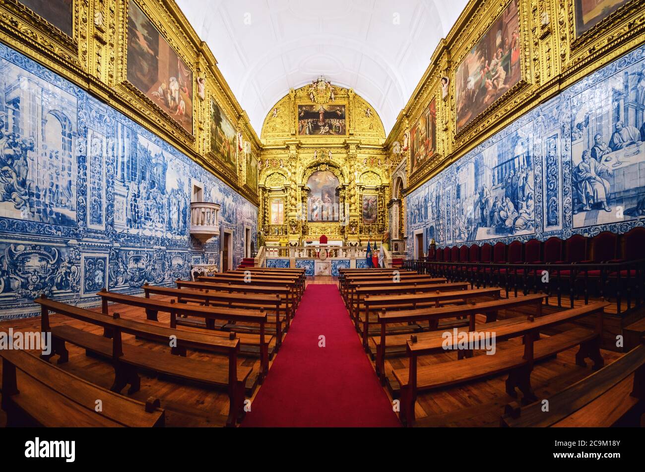 Evora, Portugal - February 1, 2019: Igreja da Misericordia, important ...