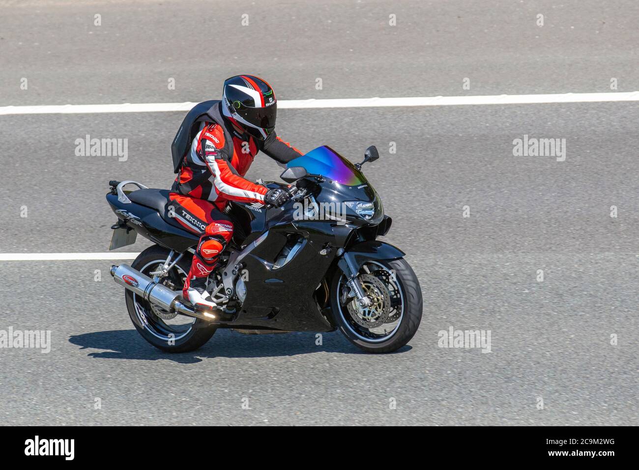 Honda Motorbike rider; two wheeled transport, motorcycles, vehicle ...