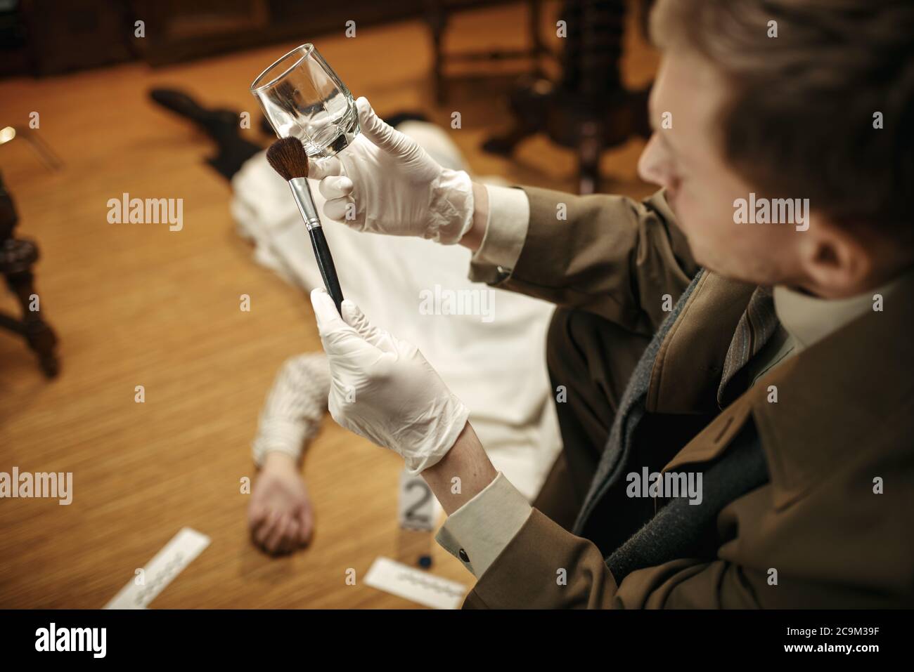 Csi crime scene investigation film hi-res stock photography and images ...