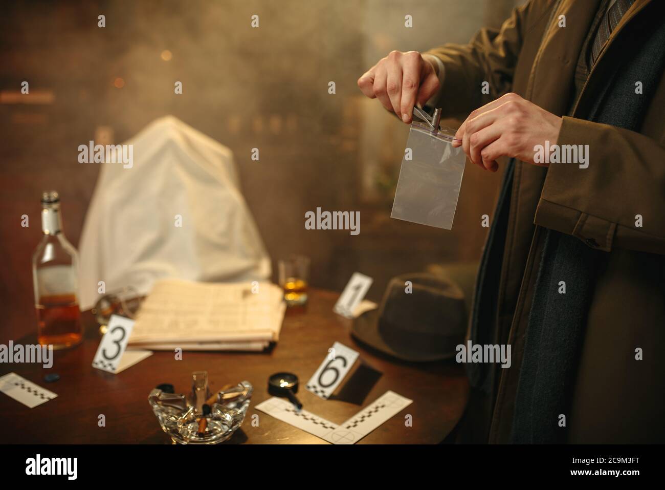 Police evidence bag hi-res stock photography and images - Alamy