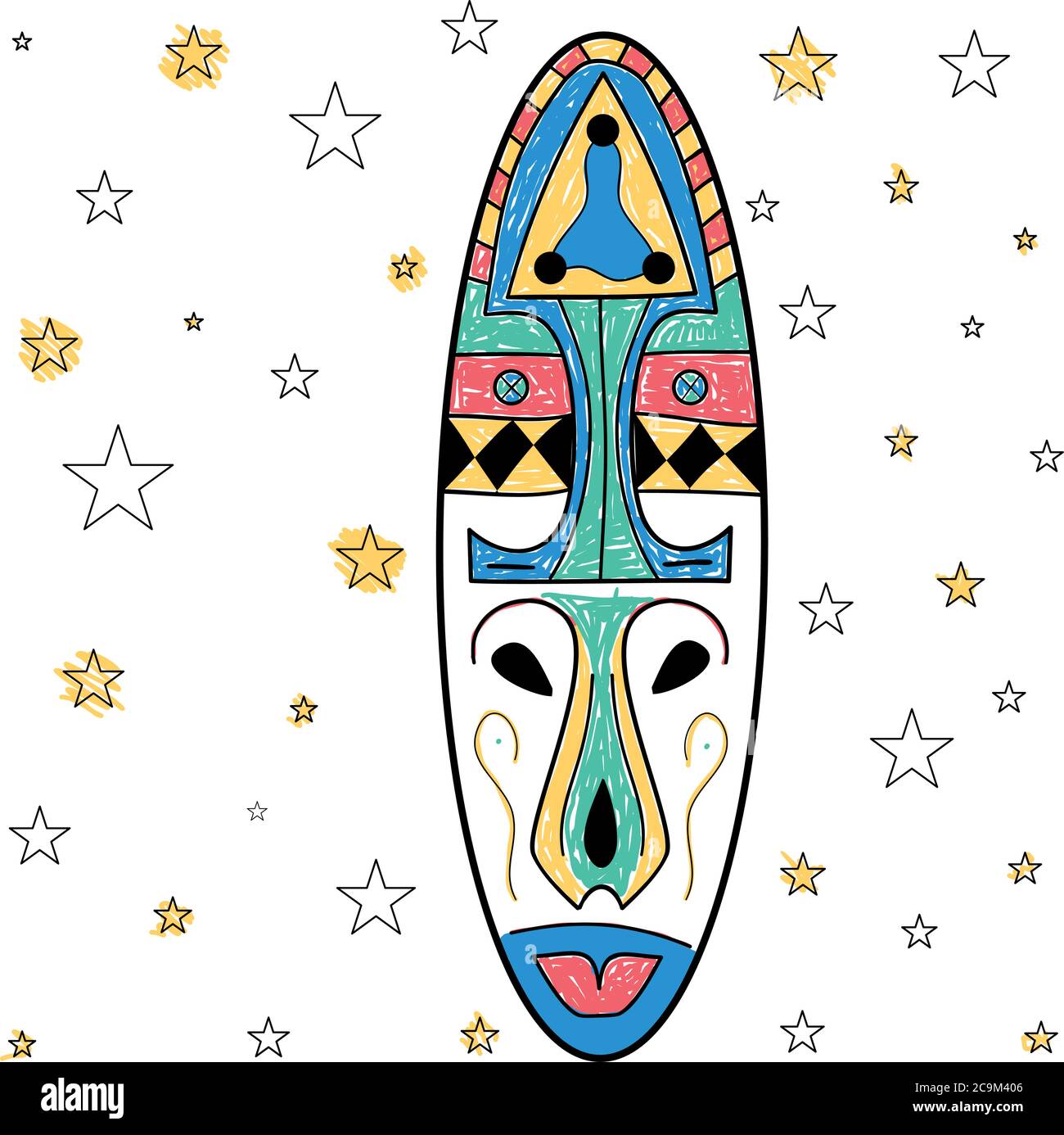 Totem vector Stock Vector Images - Alamy