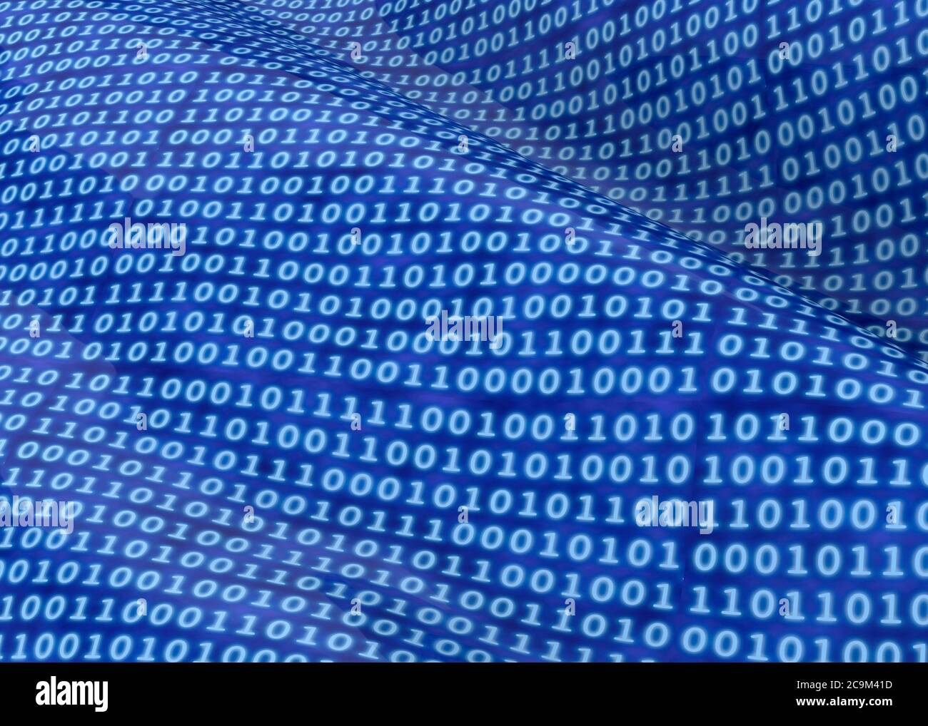 The Binary Numbers - 3D Stock Photo - Alamy
