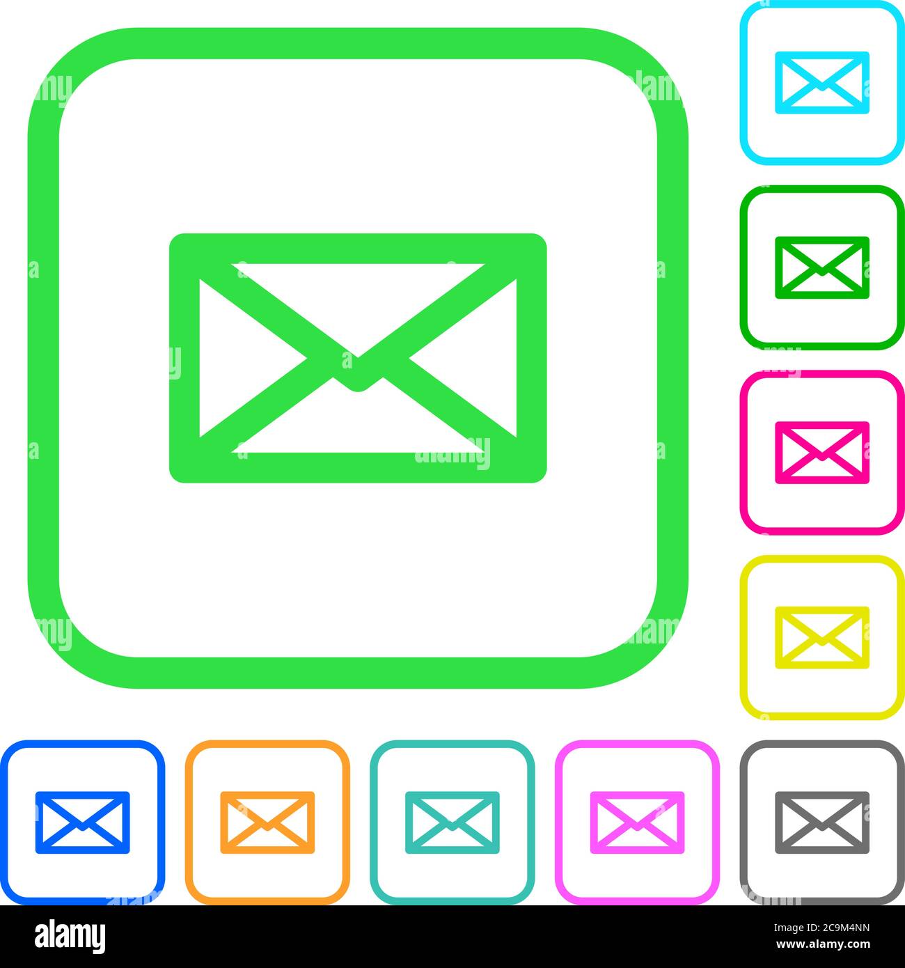 Closed borders vector vectors Stock Vector Images - Alamy