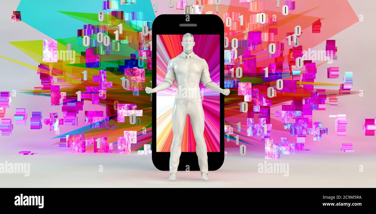 Mobile App Development for Smartphone Application Create Concept Stock ...