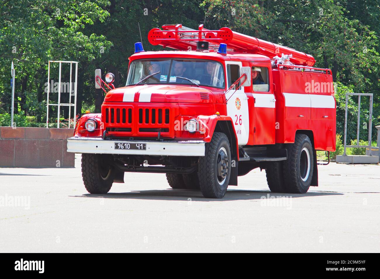 Ukraine fire truck hi-res stock photography and images - Alamy