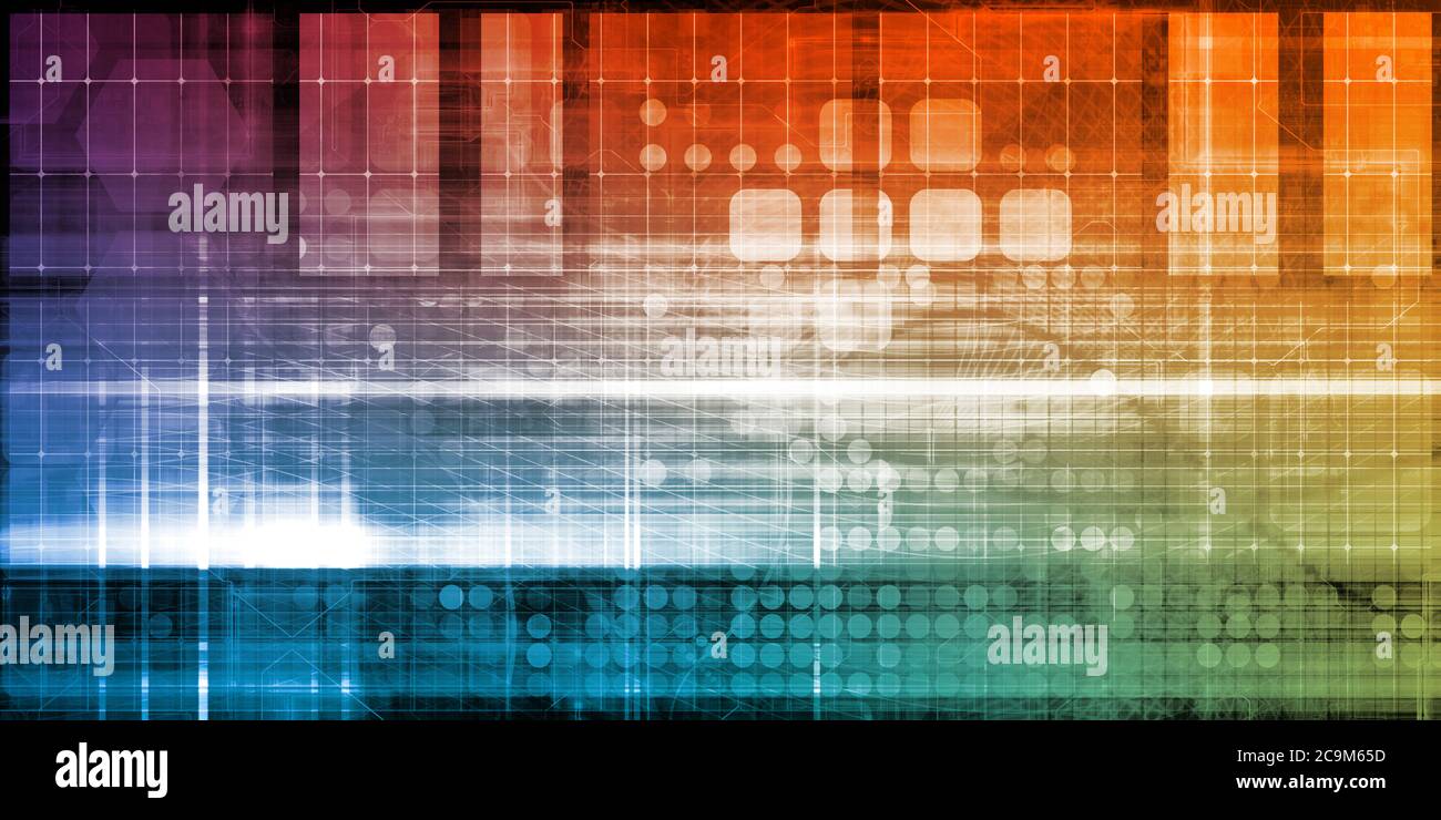 Industrial Technology Solutions as a Art Concept Stock Photo - Alamy