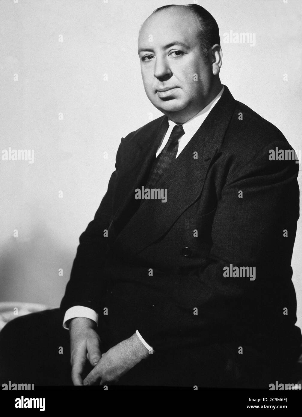 ALFRED HITCHCOCK. DIRECTOR DE CINE BRITANICO . 1899 - 1980 Stock Photo ...
