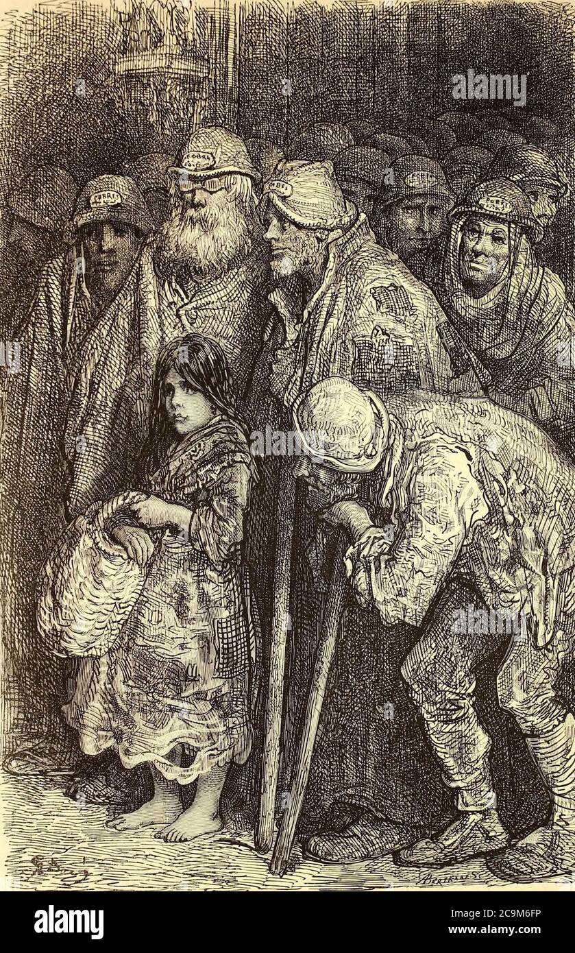 Poor girl 19th century hi-res stock photography and images - Alamy