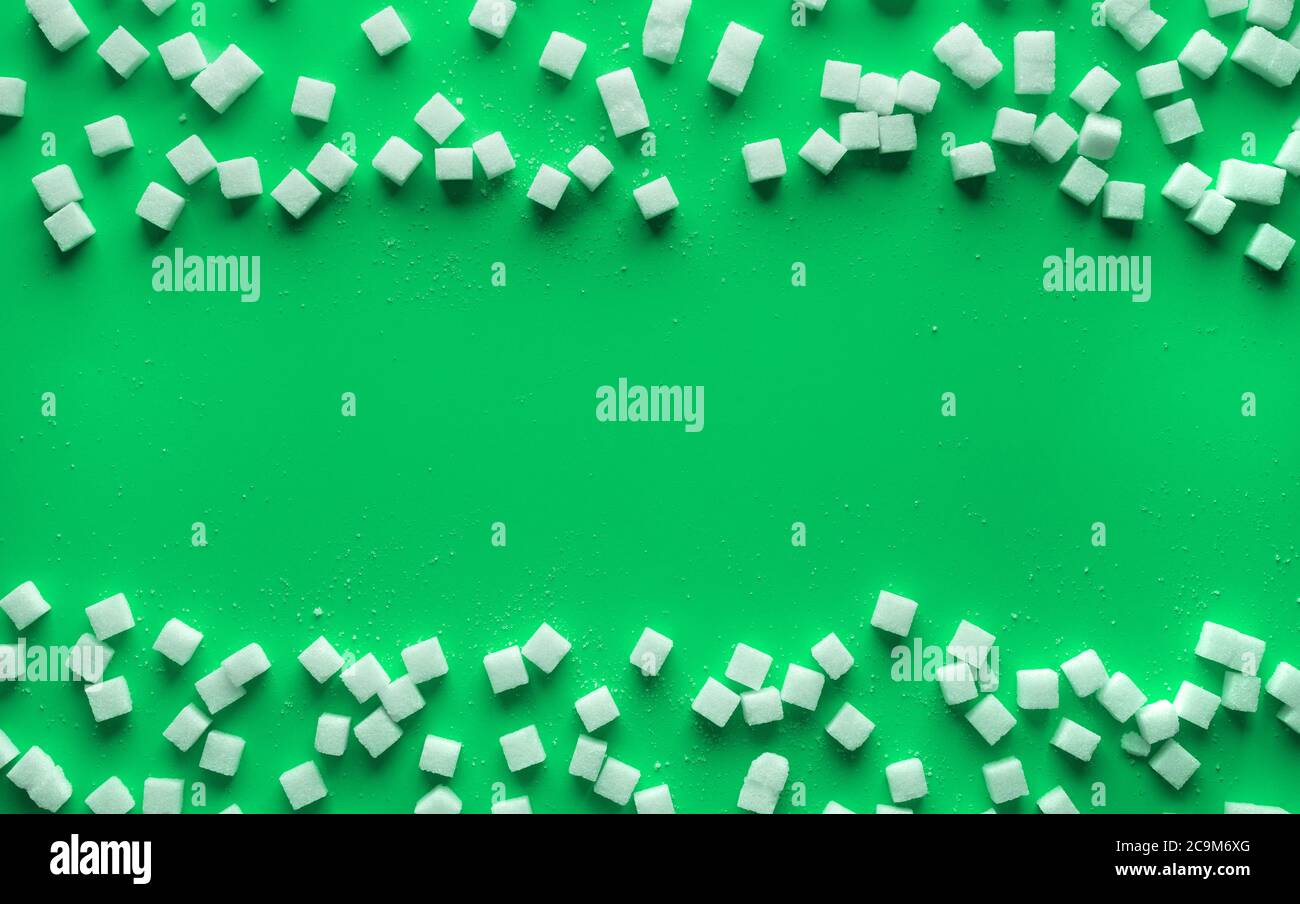 Group of sugar on color background.sweet and healthy concepts.dieting ...
