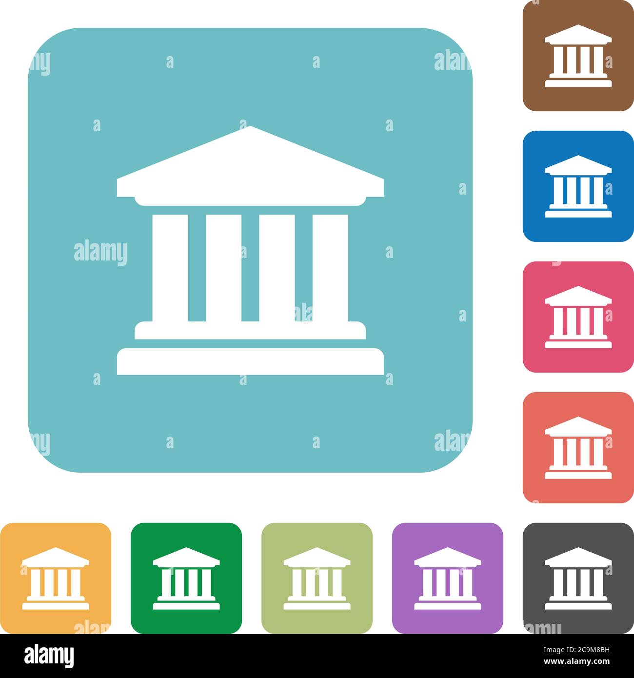 Curved building design Stock Vector Images - Alamy