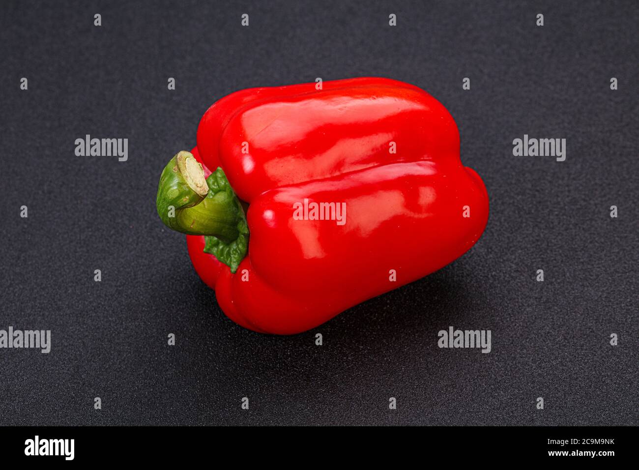Red Bell Pepper - ripe, juicy and fresh Stock Photo - Alamy