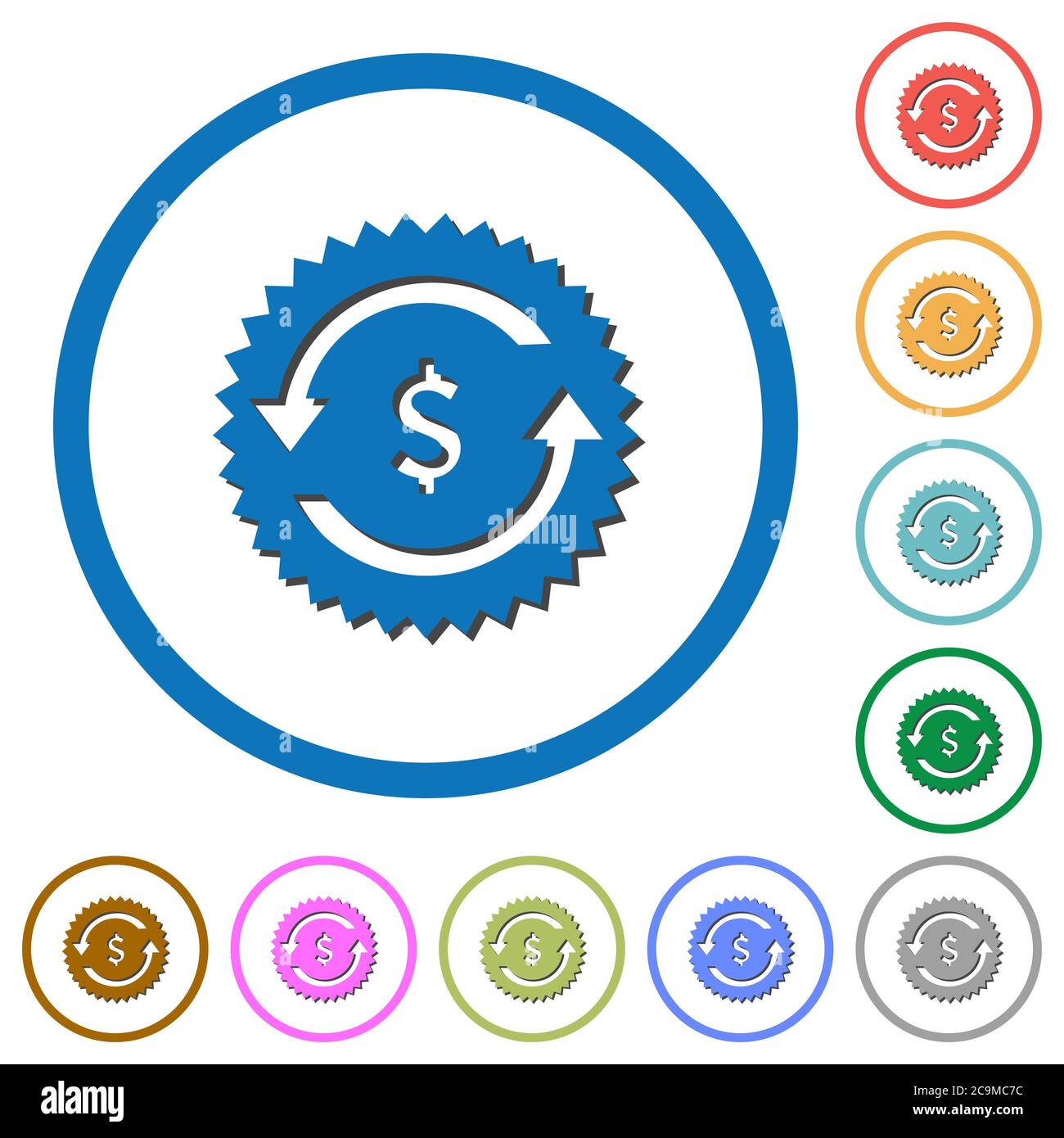 Chargeback vector vectors Cut Out Stock Images & Pictures - Alamy