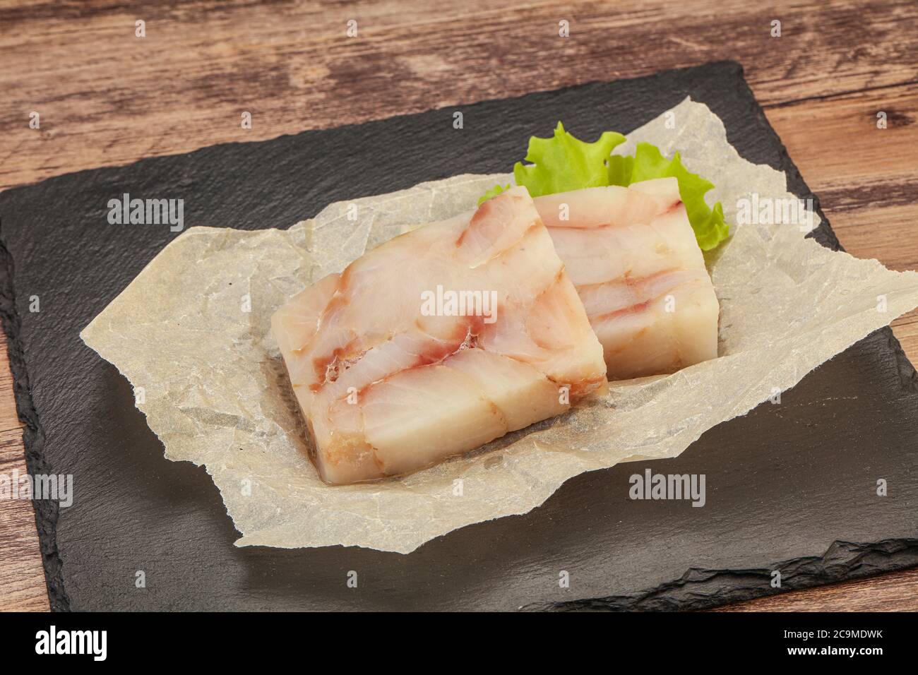 Raw dietary pollock fish fillet for cooking Stock Photo - Alamy