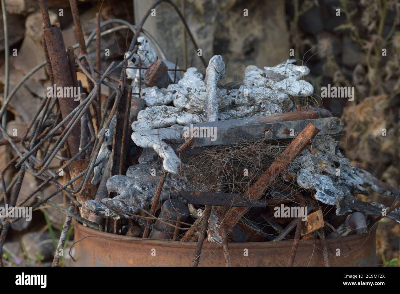 Melted iron hi-res stock photography and images - Alamy