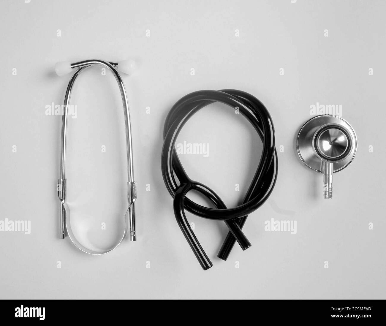 macro photo of new stethoscope Stock Photo - Alamy