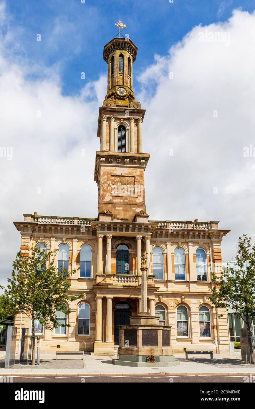 19th century Court House, now used as the burgh chambers, designed by ...