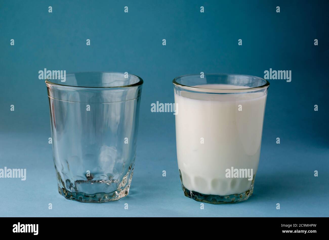 Empty Glass Of Milk