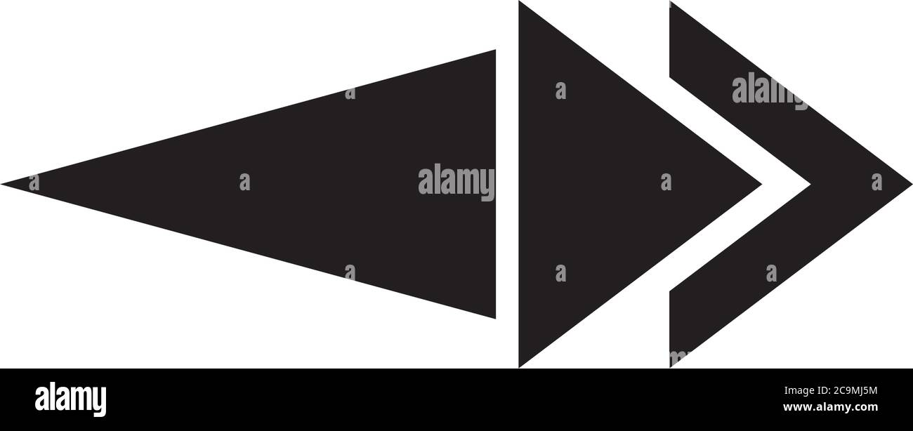 multi arrows icon over white background, silhouette style, vector ...