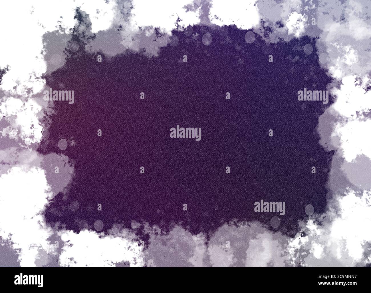 White Clouds Designs On Rectangle Paper Texture Background Frame ...