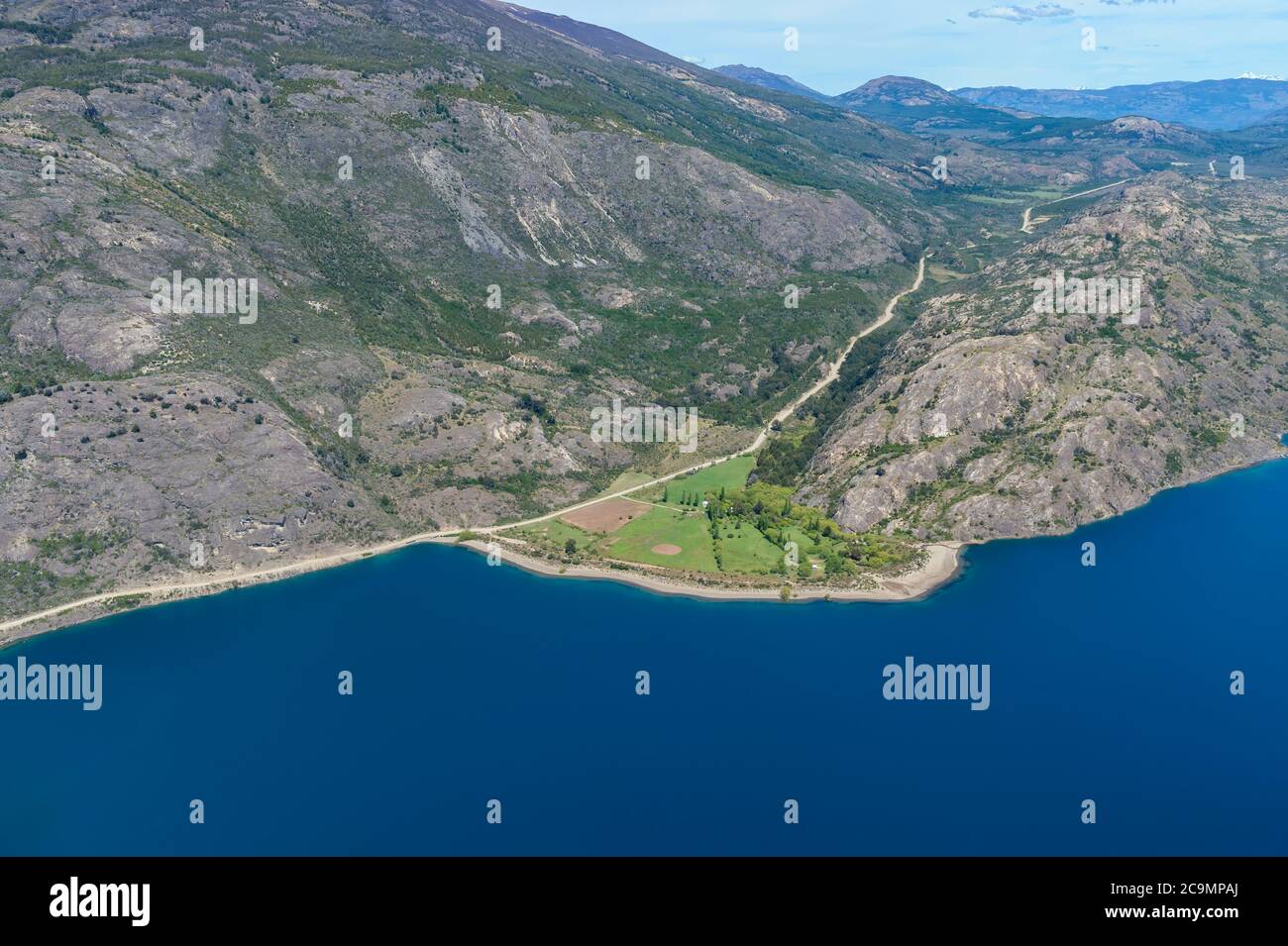 Laguna San Rafael National Park, Aerial view, Aysen Region, Patagonia ...