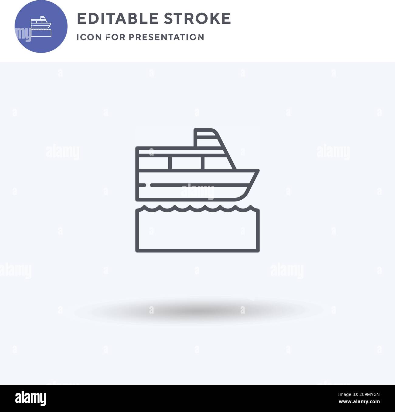 Water Taxi icon vector, filled flat sign, solid pictogram isolated on ...