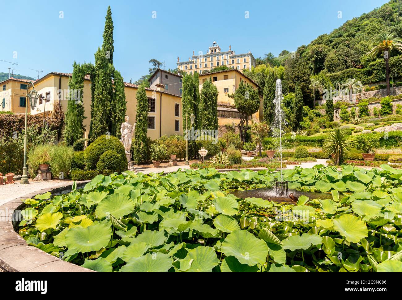 Historic Garden Garzoni in Collodi, in the municipality of Pescia ...