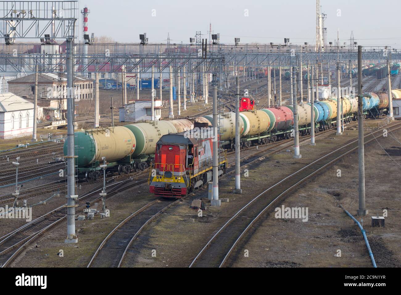Railway sorting yard hi-res stock photography and images - Alamy