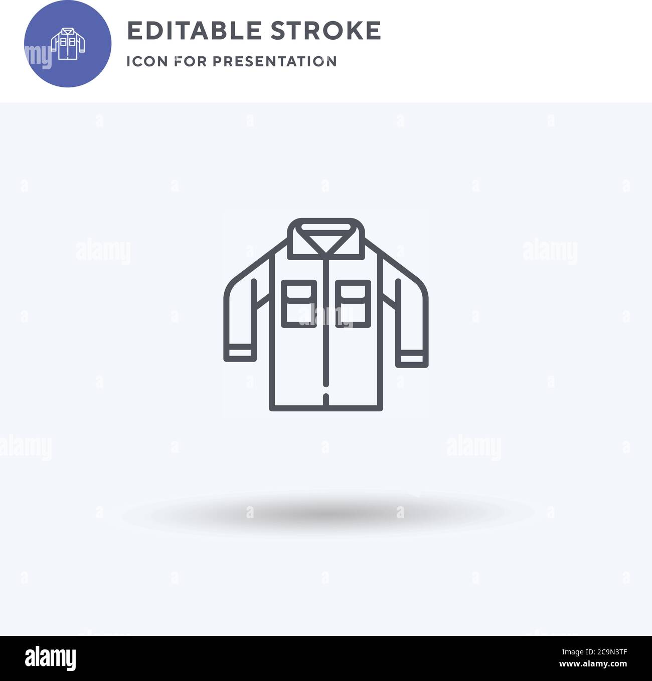 Long Sleeve icon vector, filled flat sign, solid pictogram isolated on ...