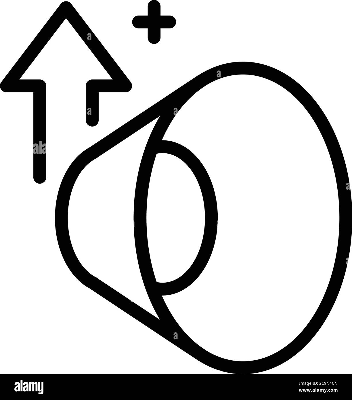 Operating system volume up icon, outline style Stock Vector Image & Art ...