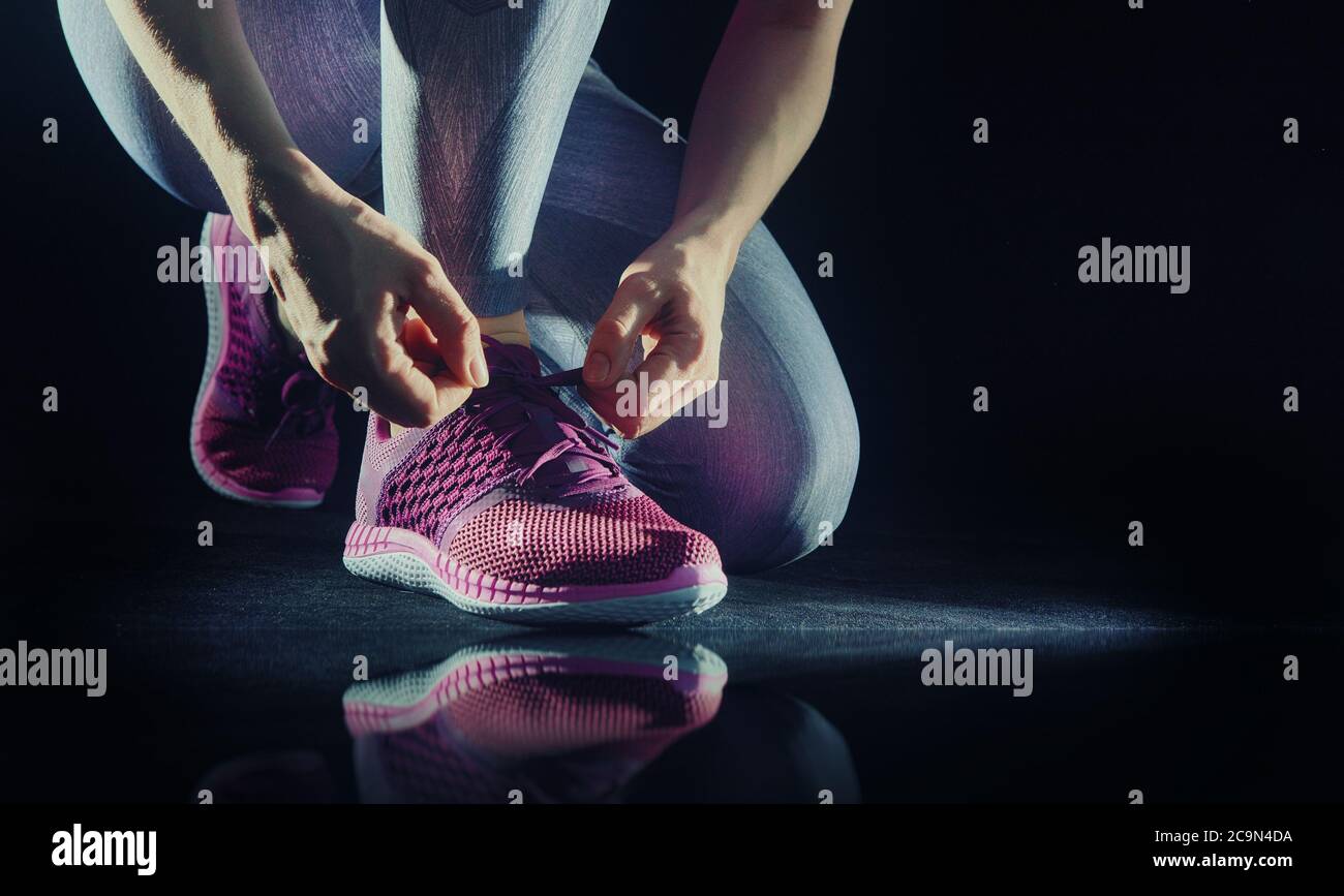 athletes foot close-up. healthy lifestyle and sport concepts Stock ...