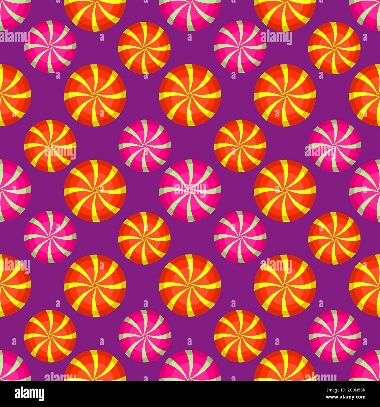 Sweets colorful wallpaper sugar Stock Vector Images - Alamy