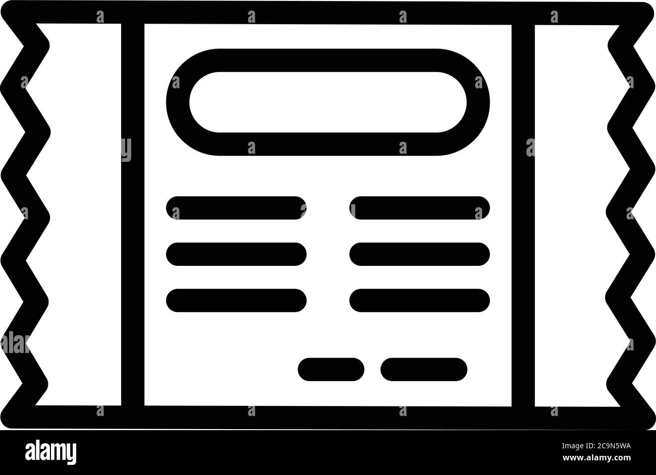 Train ticket template railway Cut Out Stock Images & Pictures - Alamy