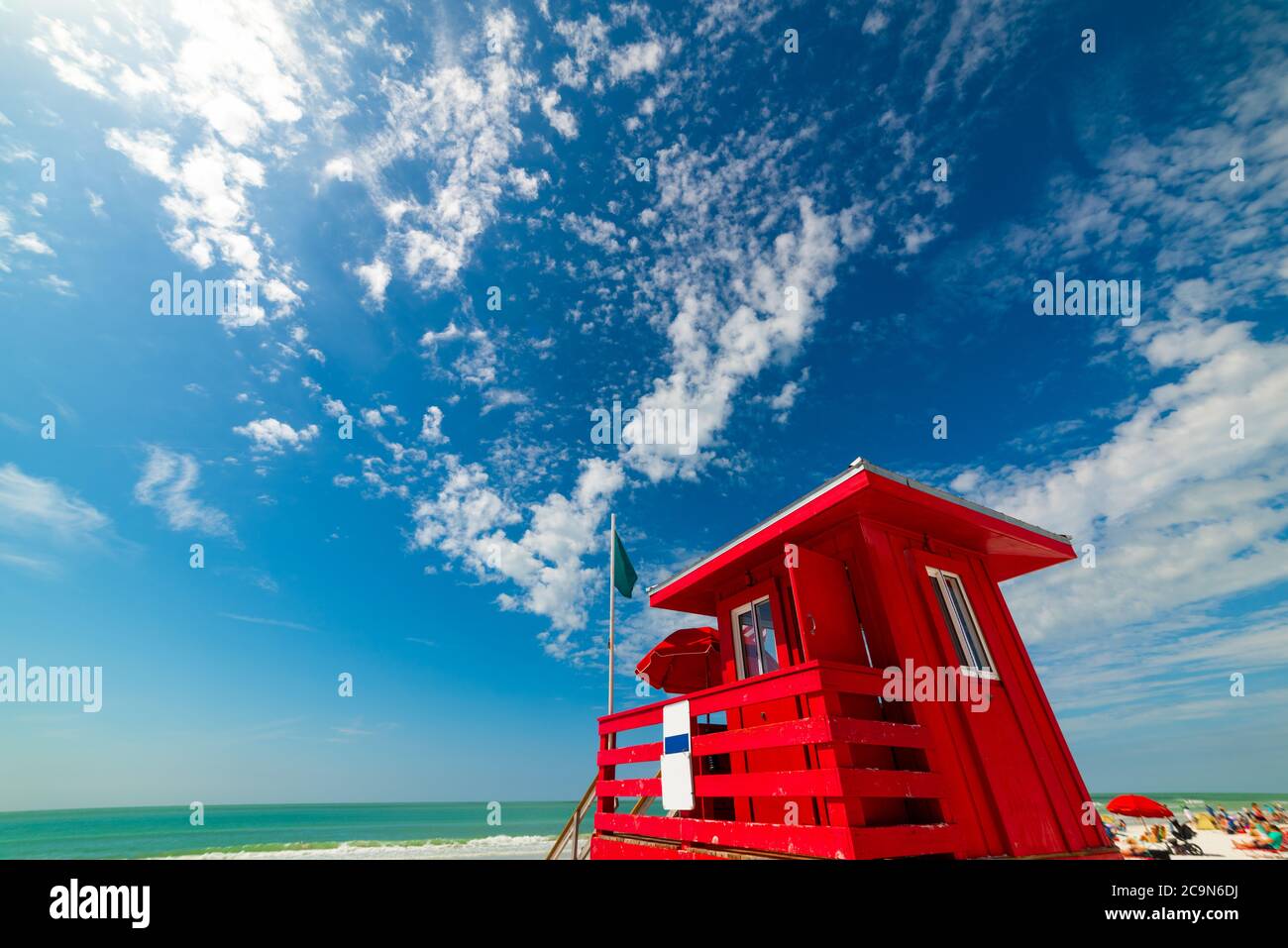 Siesta key beach lifeguard tower hi-res stock photography and images ...